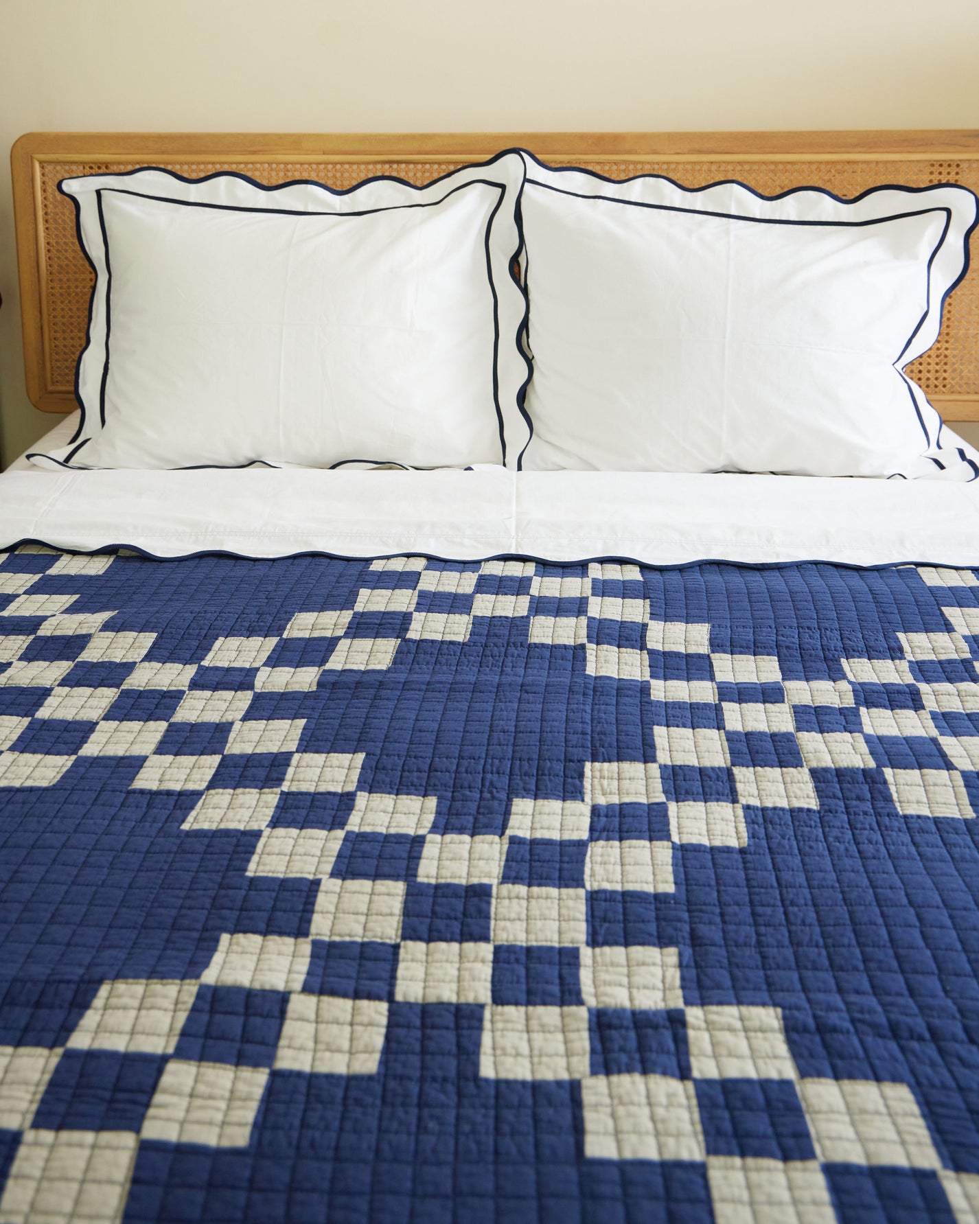 Blue Squares Quilt – The Six Bells