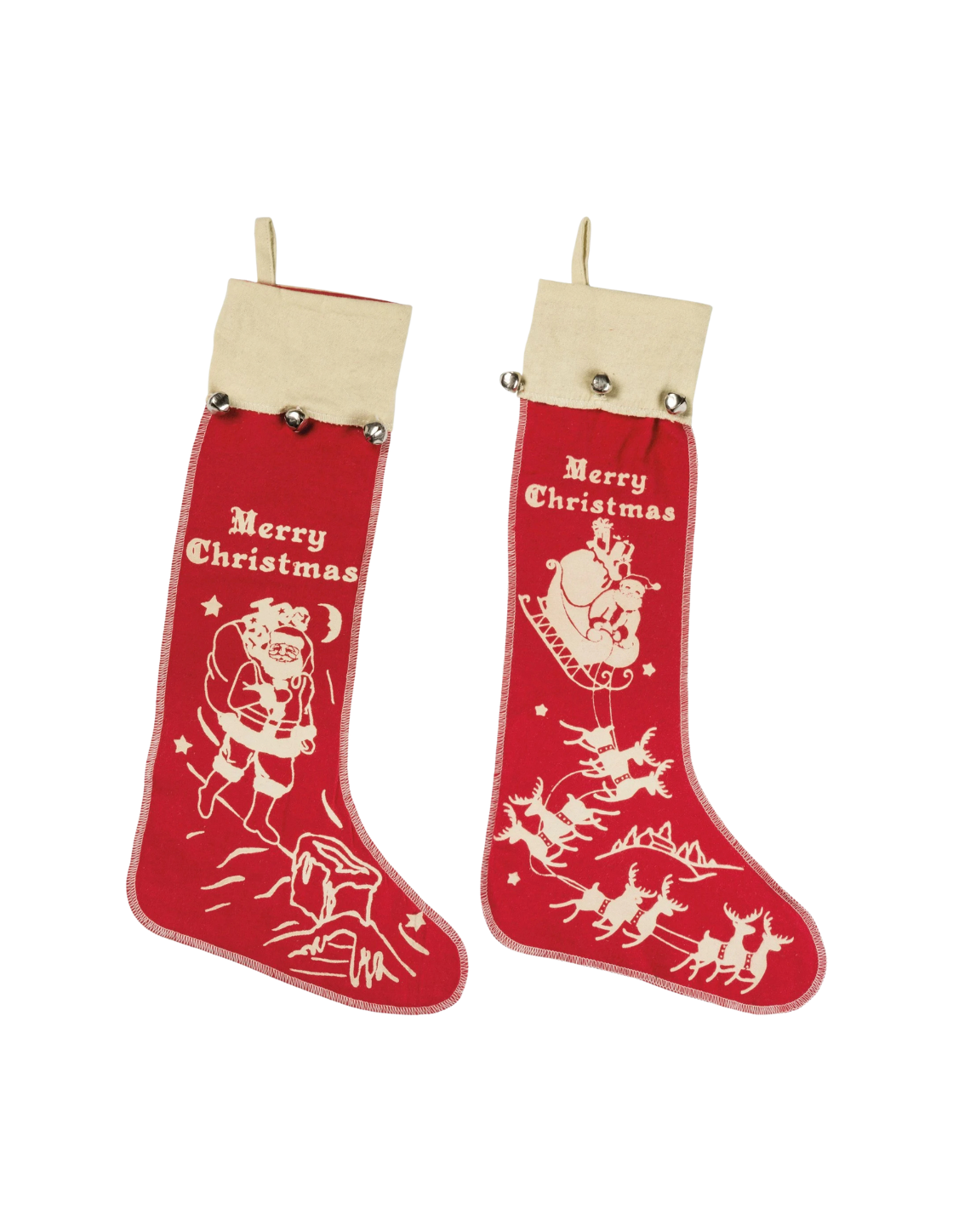 Large Bell Stocking Set – The Six Bells