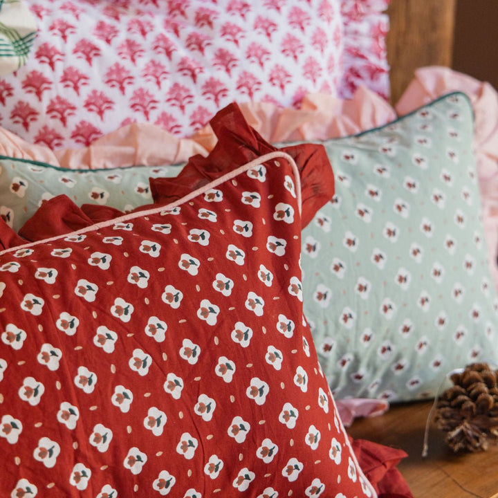 Ruffled Pillows – The Six Bells