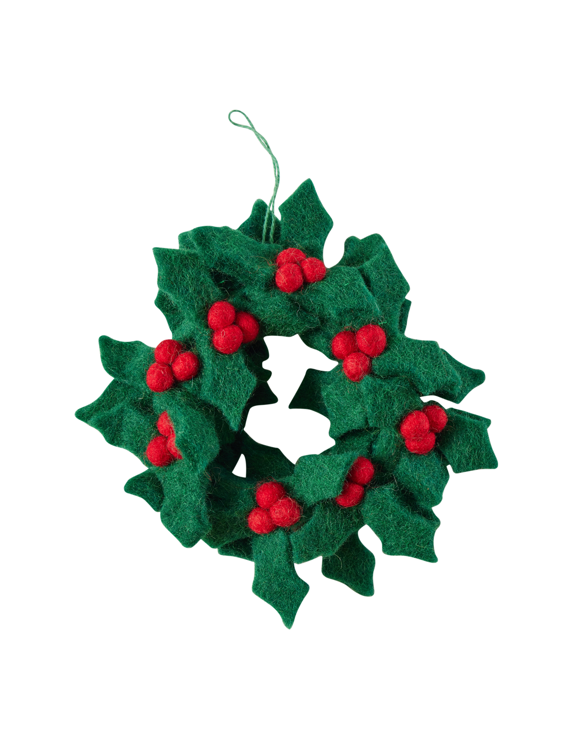 Mini Christmas Holly Wreath – The Six Bells